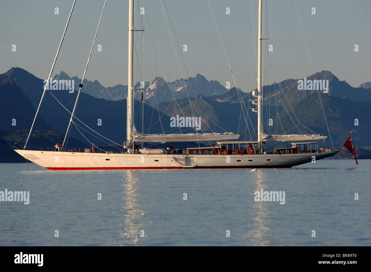 180ft Superyacht "Adele" on her maiden voyage to the Lofoten Islands ...