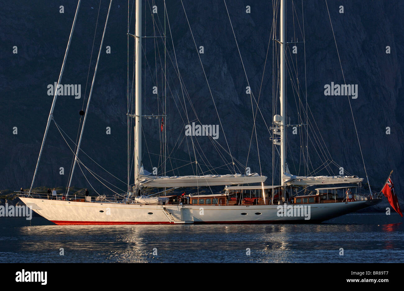 180ft Superyacht "Adele" on her maiden voyage to the Lofoten Islands ...