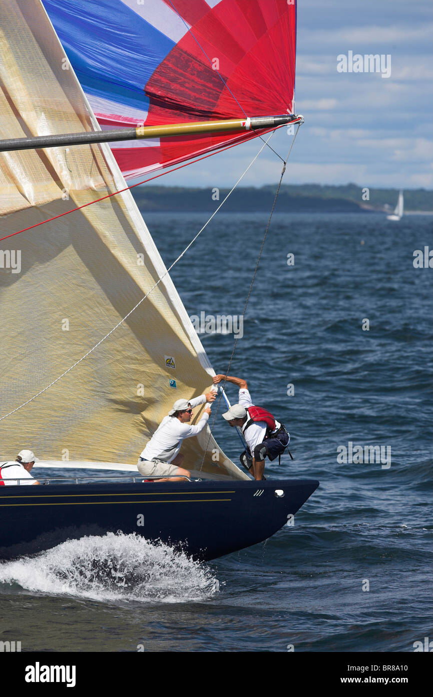 12 metre yachts hi-res stock photography and images - Alamy