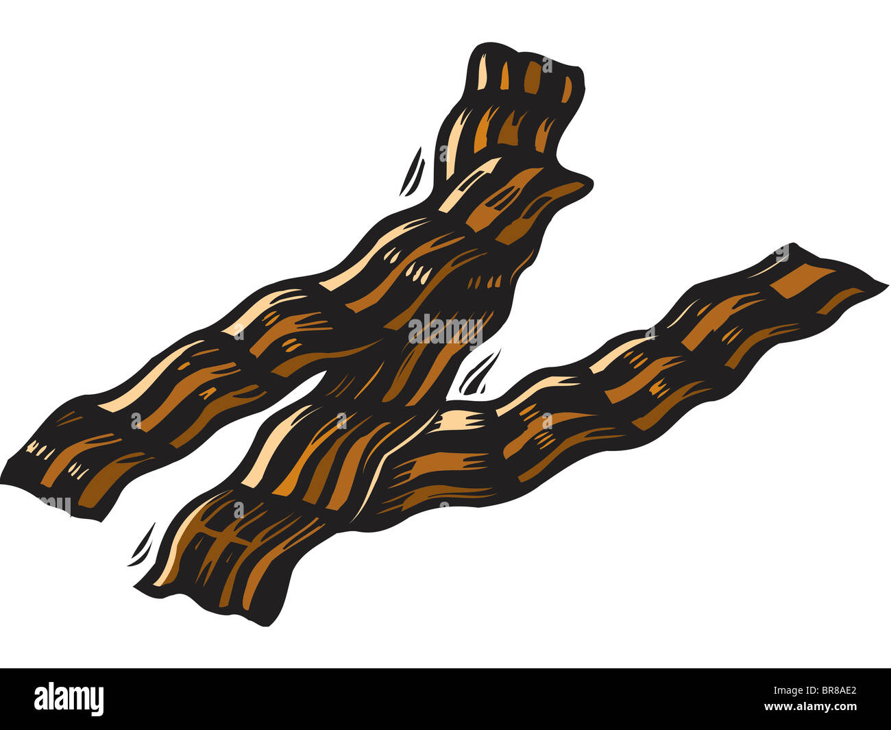 Strip Of Bacon Drawing