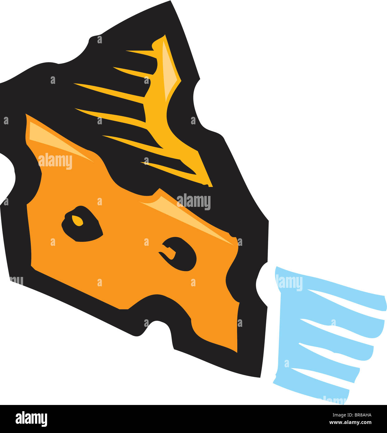 A picture of a block of cheese Stock Photo - Alamy