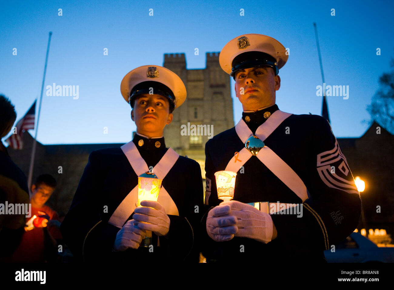 Virginia tech shooting college campus hi-res stock photography and ...