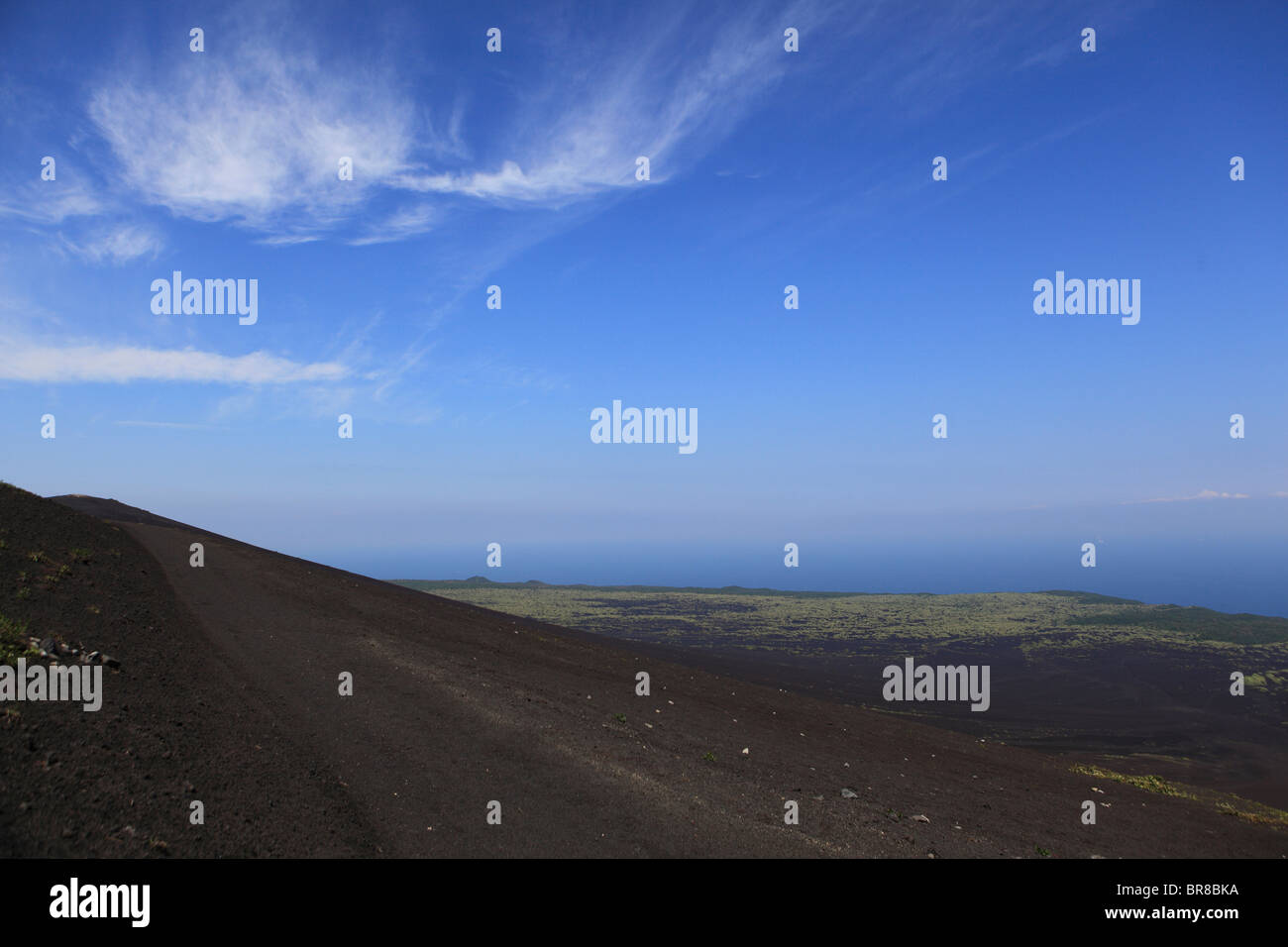 Mt mihara volcano grass hi-res stock photography and images - Alamy