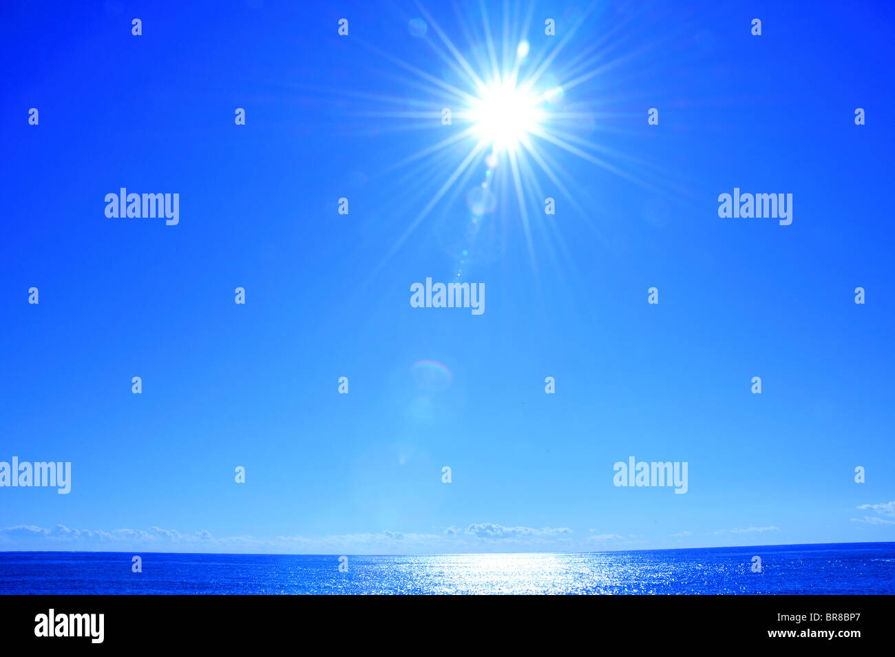 Sun and sea Stock Photo - Alamy