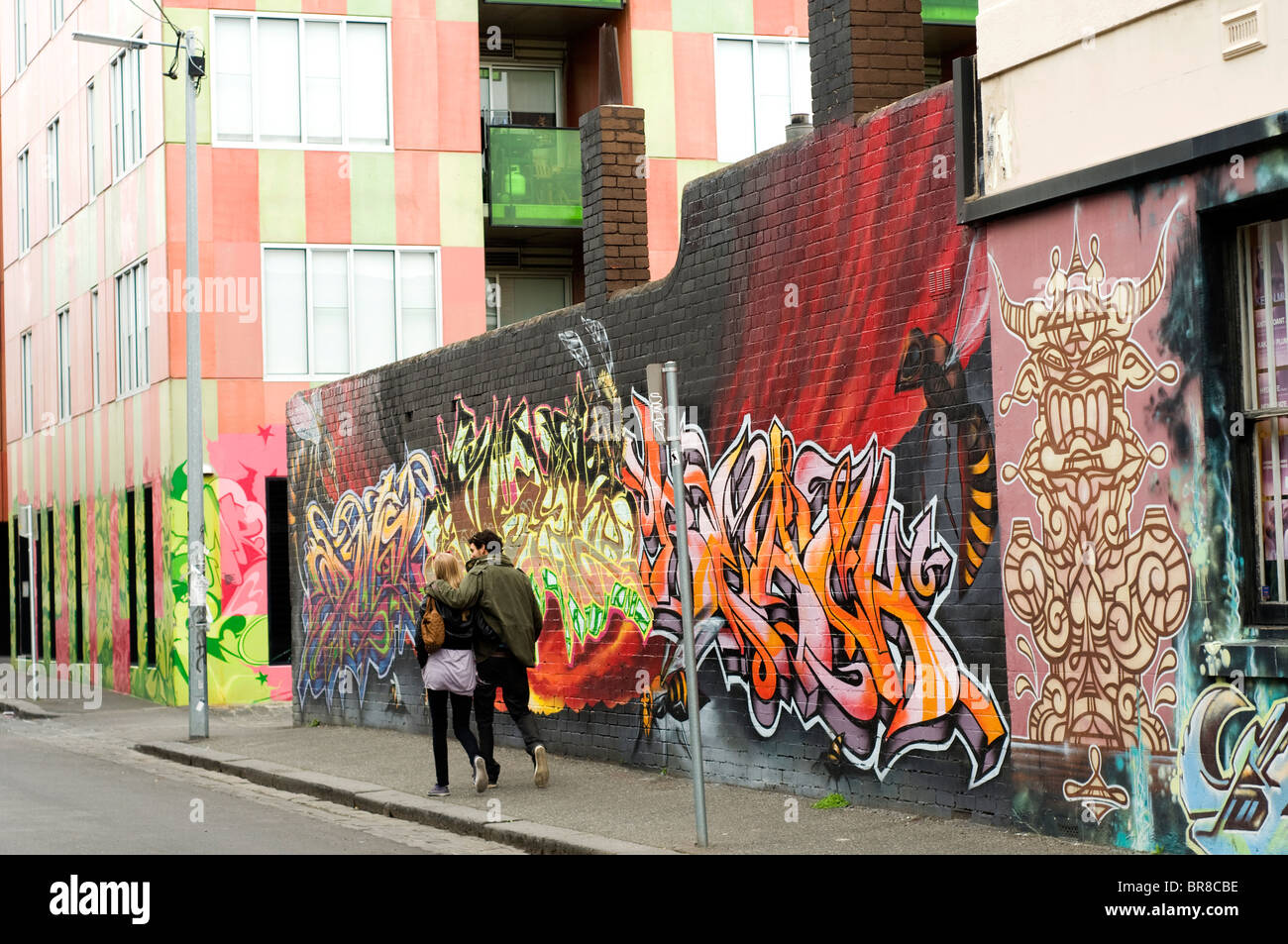 Street scene, Fitzroy, Melbourne, Australia Stock Photo - Alamy