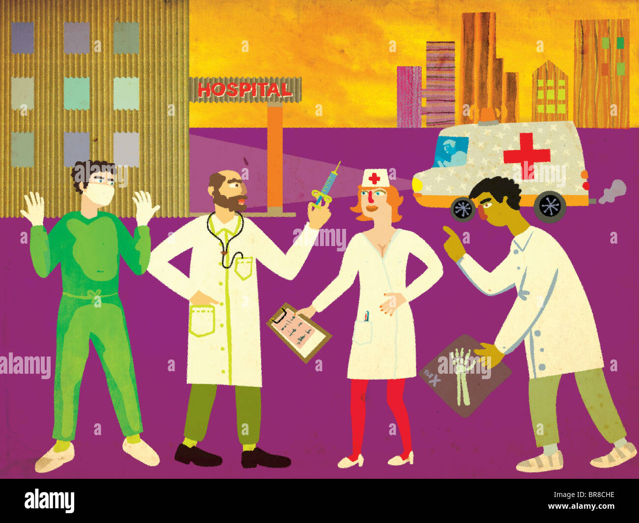 Hospital building outside hi-res stock photography and images - Alamy