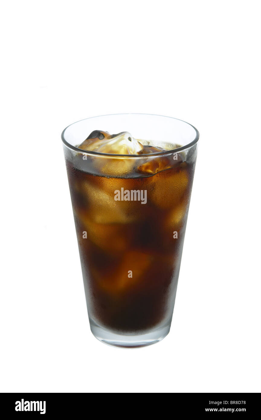Shot iced coffee drink Cut Out Stock Images & Pictures - Alamy