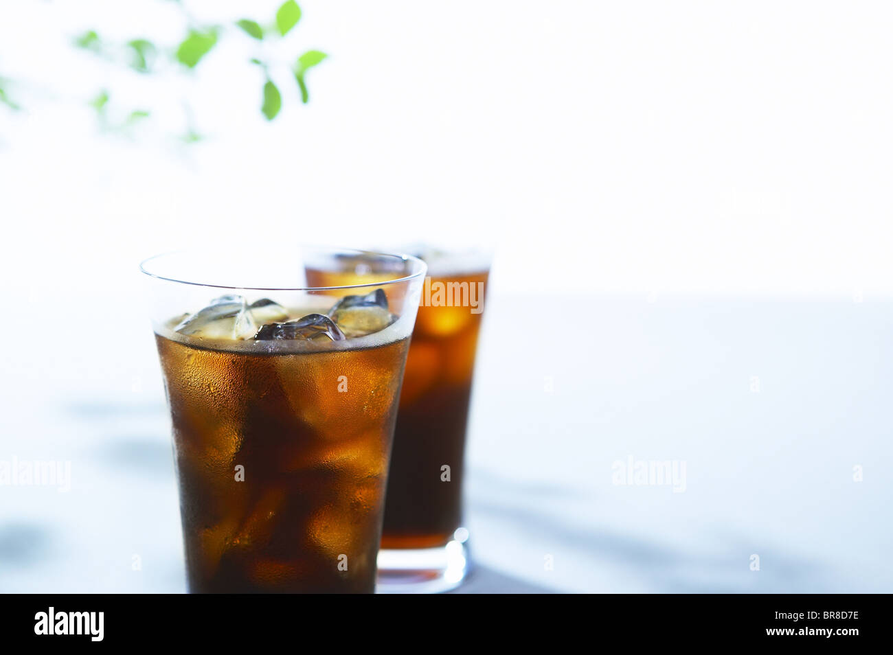 Glass cold coffee close hi-res stock photography and images - Alamy