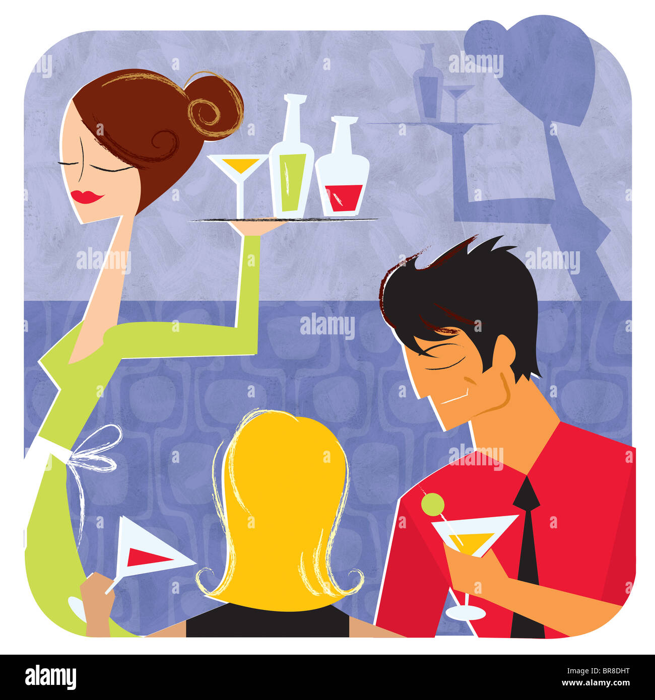 Server servers waiter waiters waitress waitresses hi-res stock ...