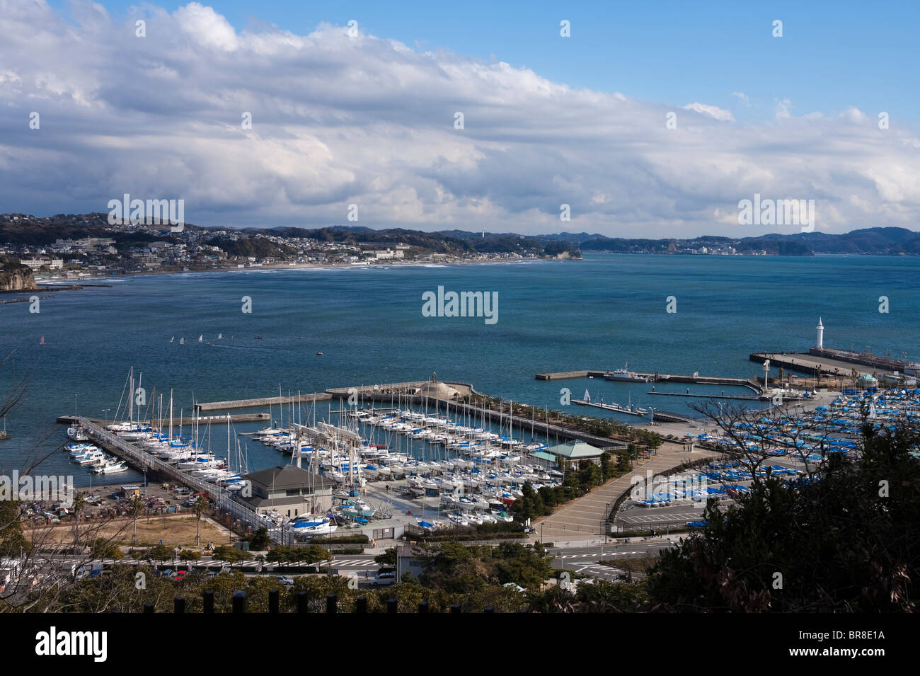 Marina at Shonan Stock Photo - Alamy