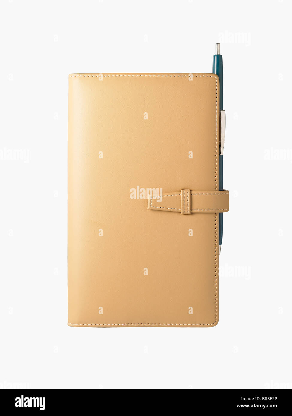 Diary with pen Stock Photo - Alamy