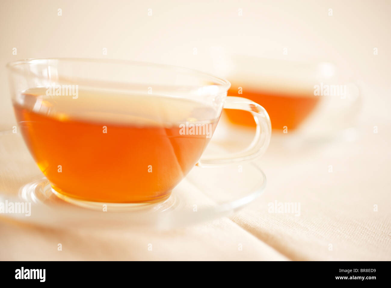 Cups of tea, close up Stock Photo - Alamy