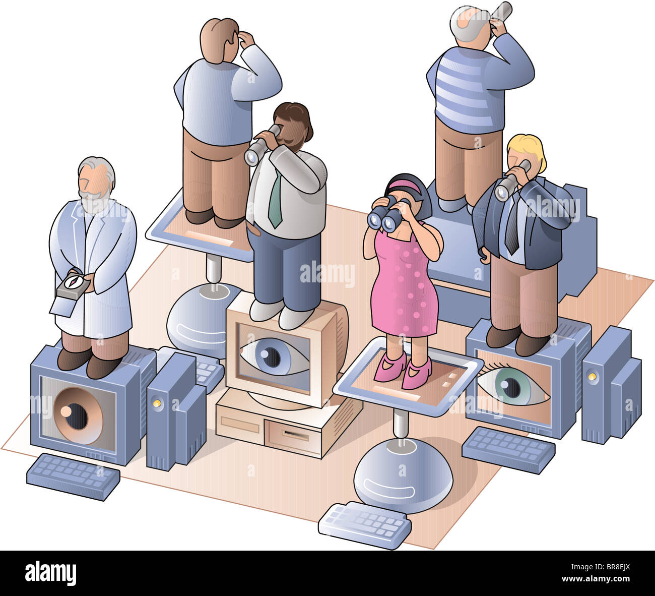 Future computers graphics hi-res stock photography and images - Alamy