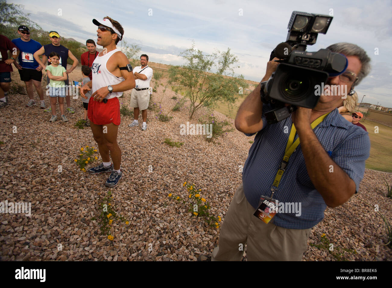 Talking to the crowd hi-res stock photography and images - Alamy
