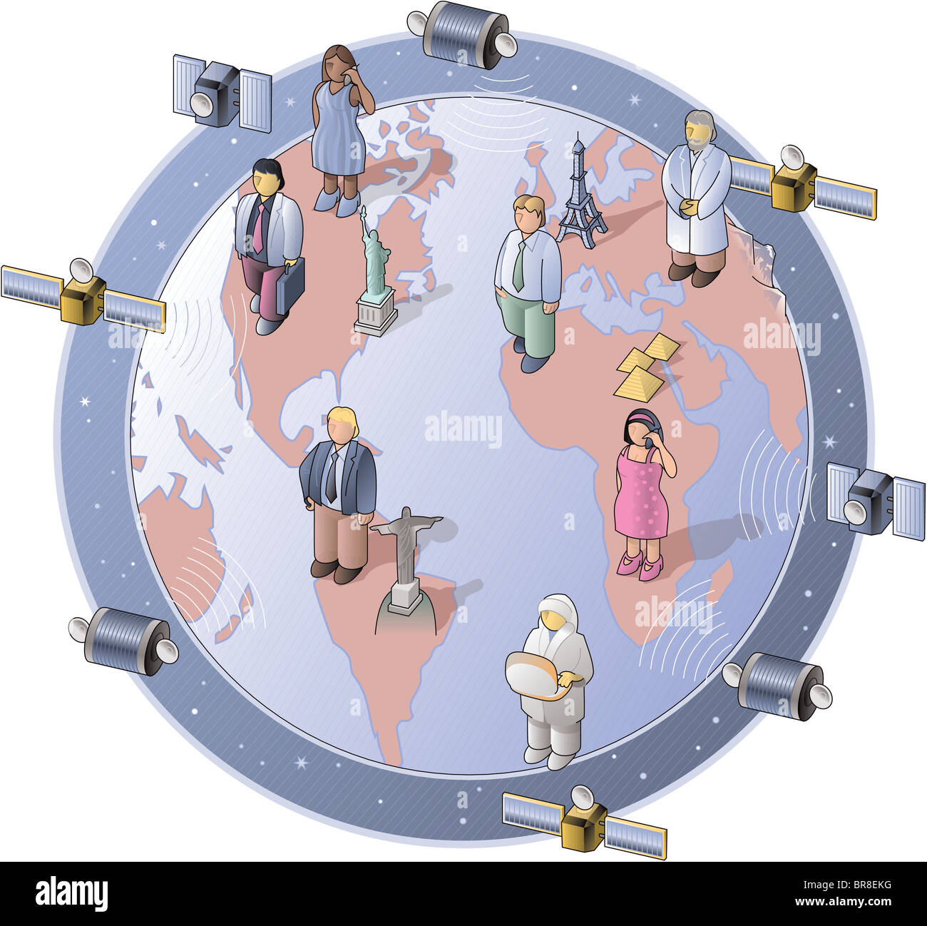 Tv satellites hi-res stock photography and images - Alamy