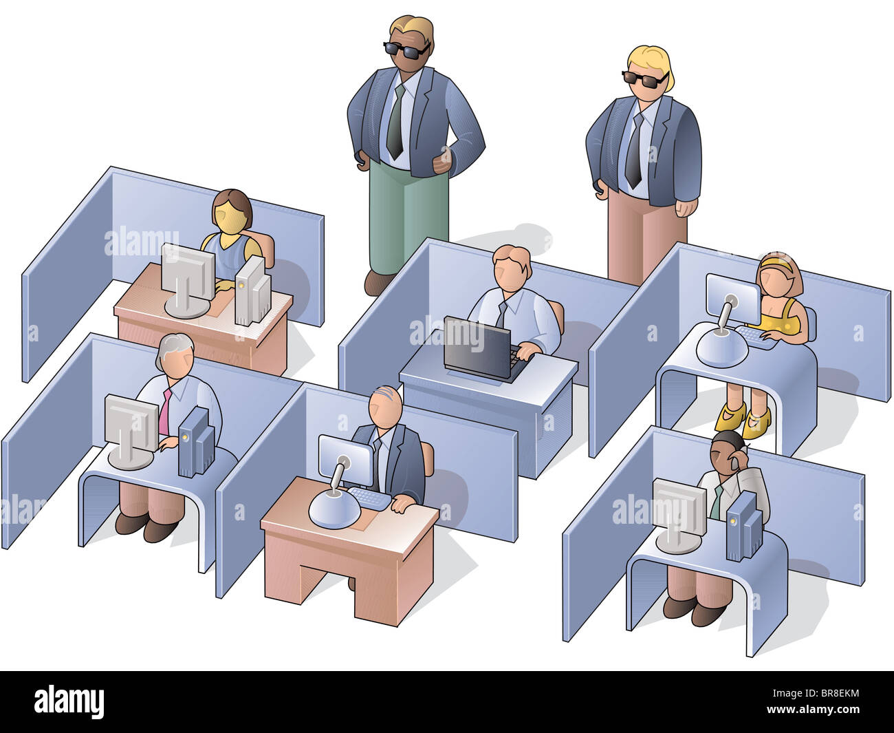 Supervisors and guards hi-res stock photography and images - Alamy