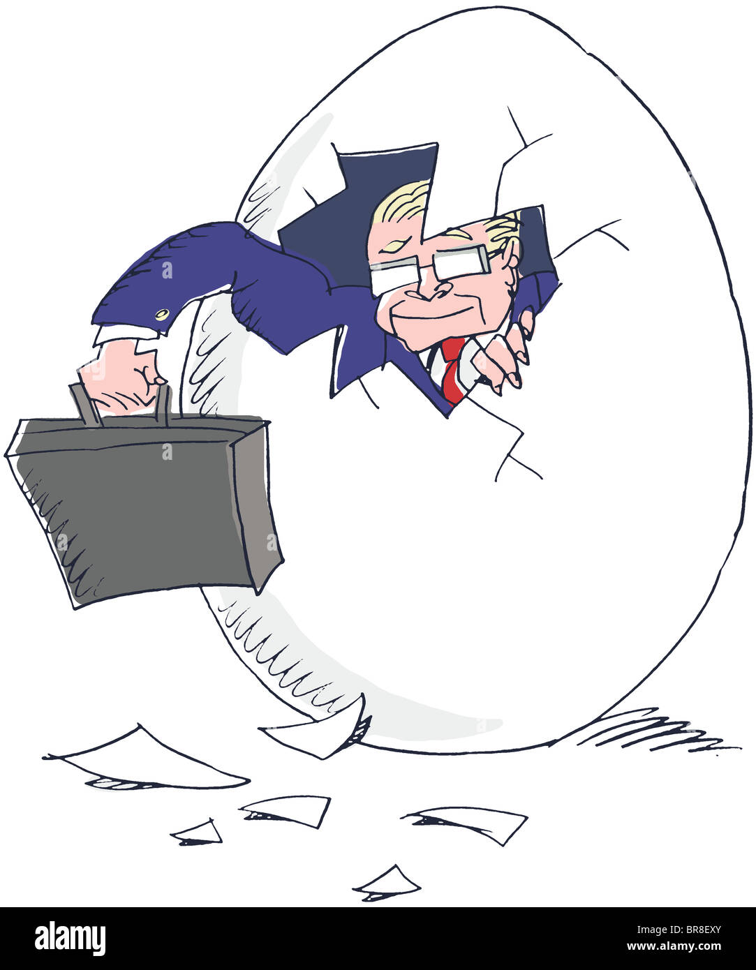 Brief shell hi-res stock photography and images - Alamy