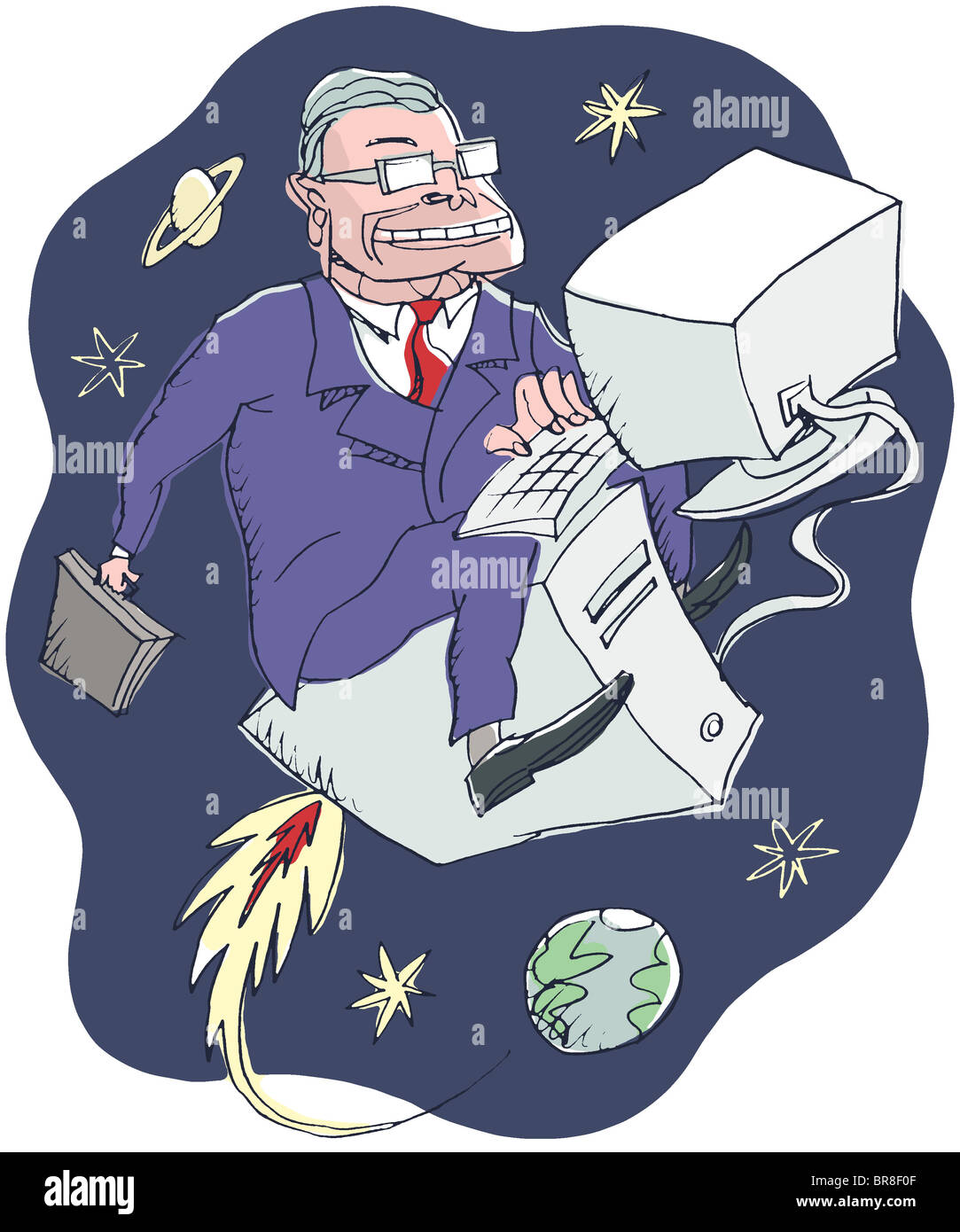 Man riding on a hi-res stock photography and images - Alamy