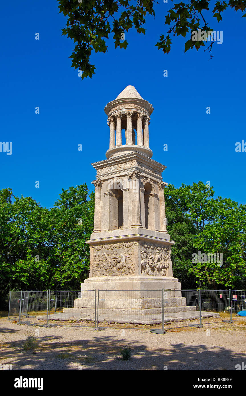 Glanum. Roman ruins. St Remy de Provence, France, Provence-Alpes-Cote-d ...