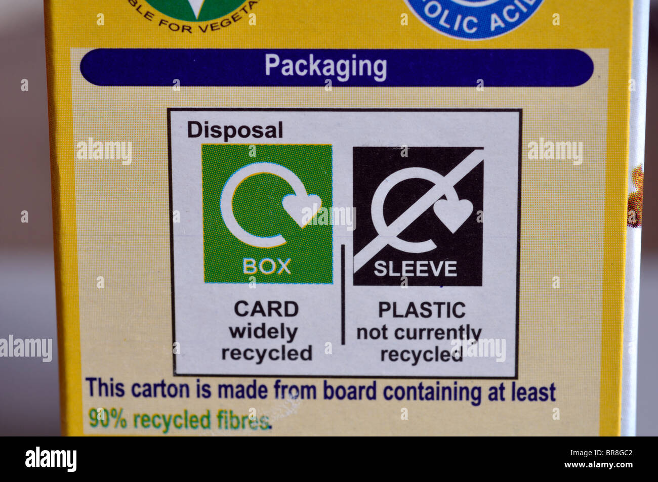 Plastic recycling symbols hi-res stock photography and images - Alamy