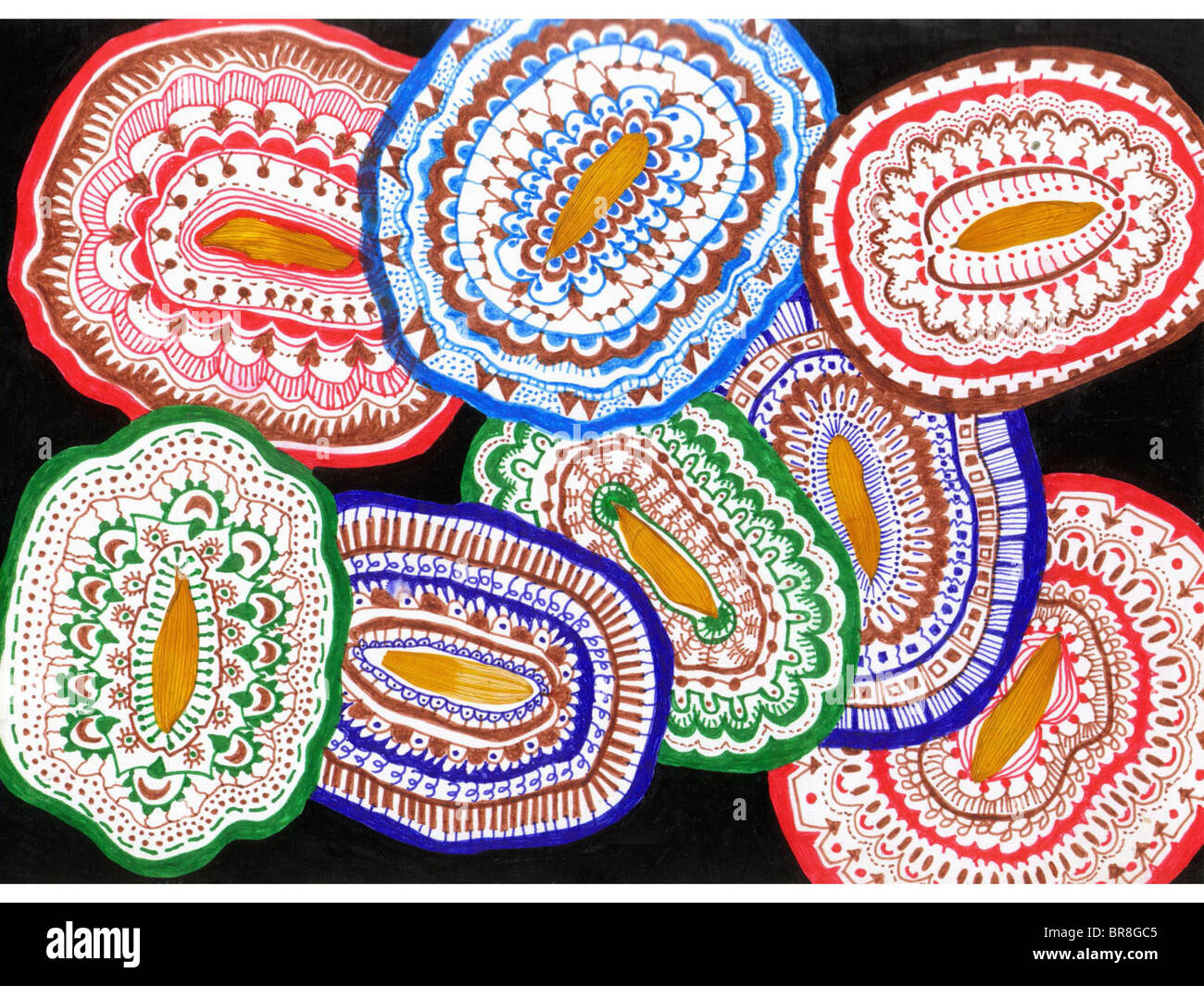 Vintage folk art hi-res stock photography and images - Alamy