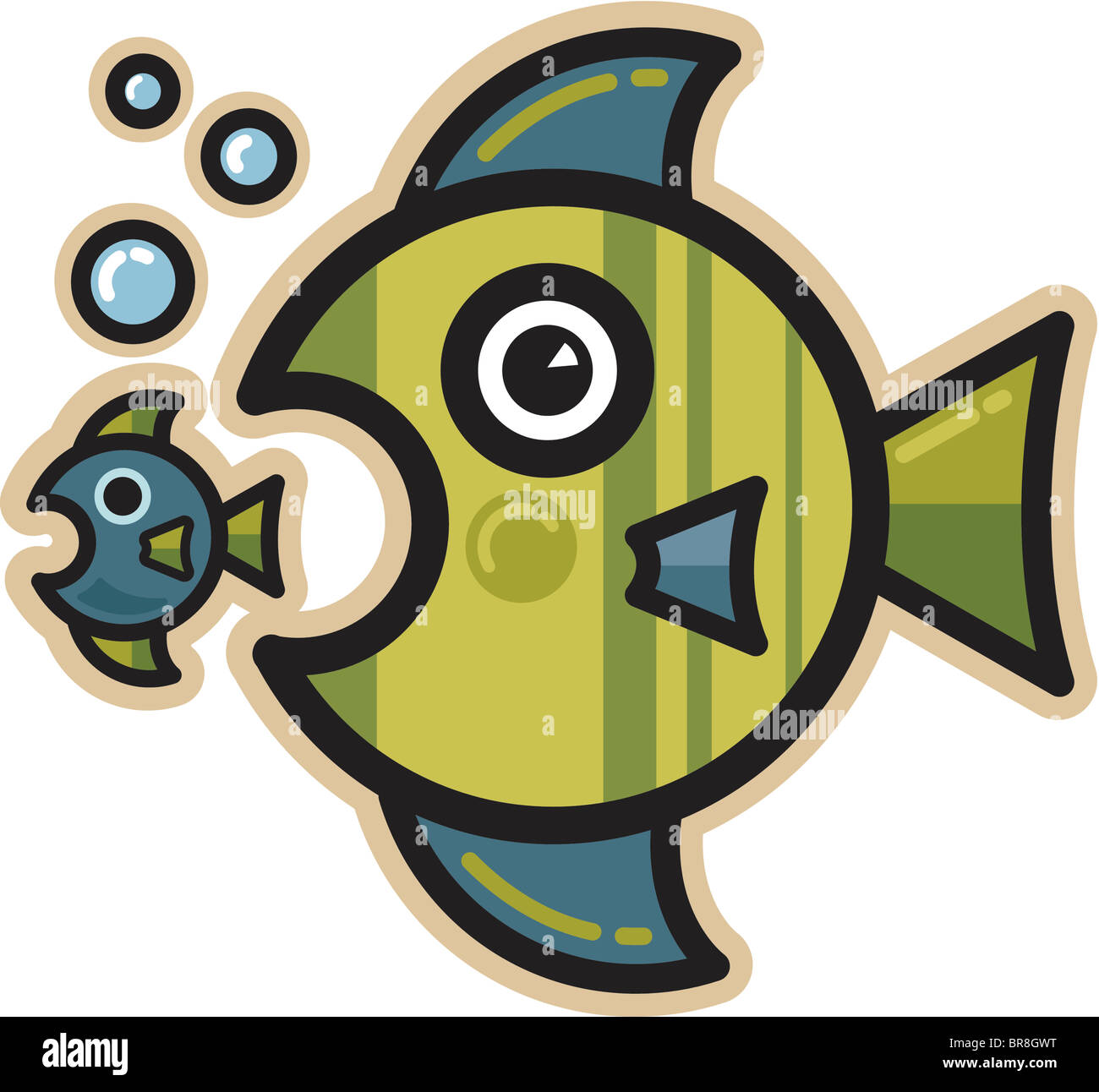 Big Fish Eating Little Fish High Resolution Stock Photography and ...