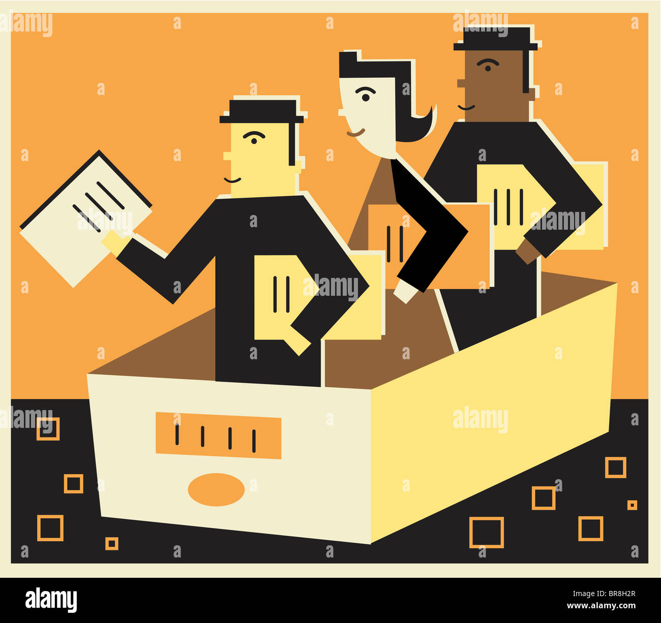 Three drawer hi-res stock photography and images - Alamy