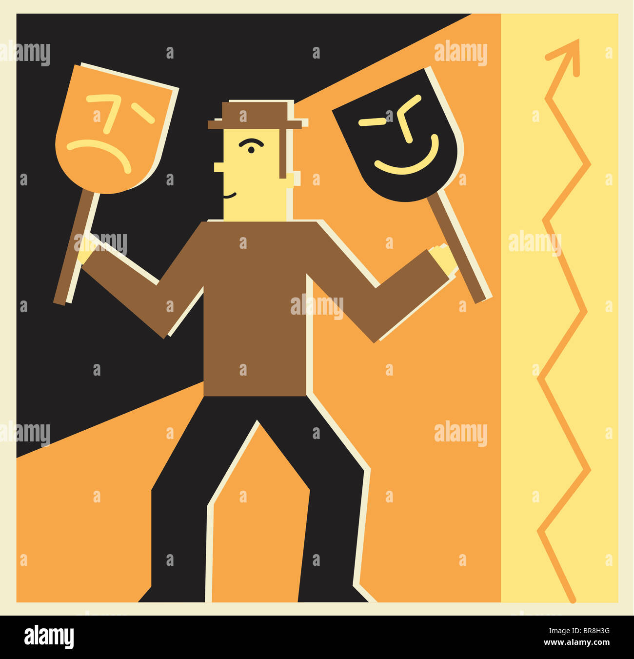 Comedy and tragedy masks hi-res stock photography and images - Alamy