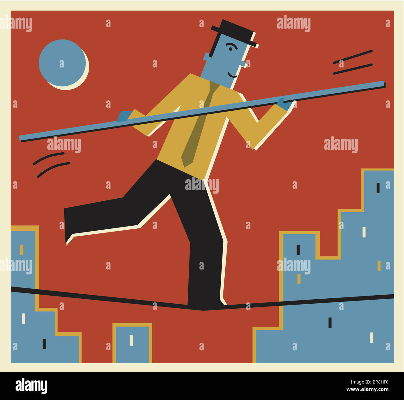 Tight rope walk hi-res stock photography and images - Alamy