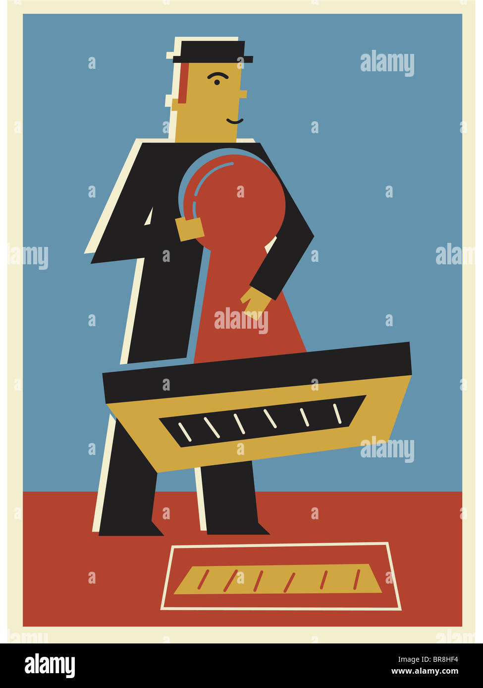 Giant stamp hi-res stock photography and images - Alamy