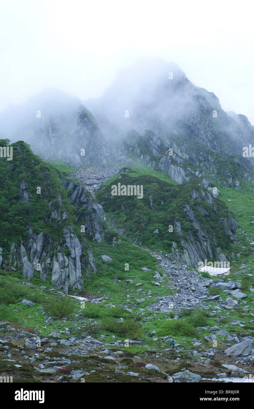 Rain raining mountain nature hi-res stock photography and images - Alamy