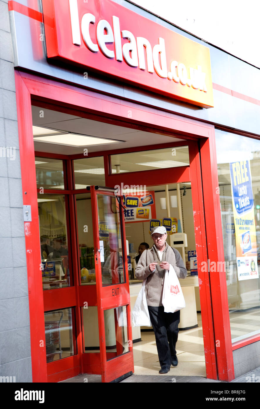 Iceland Store in Clapham , London Stock Photo - Alamy