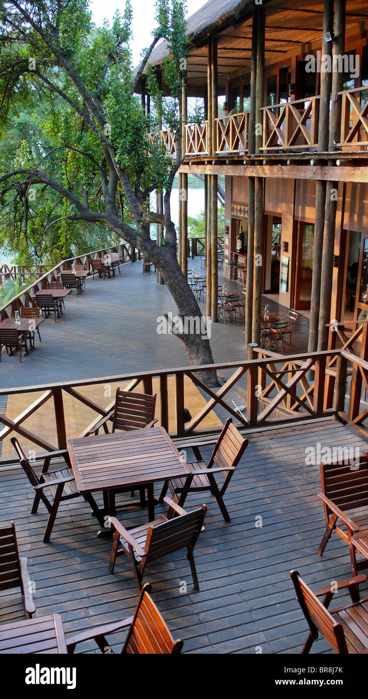 Chobe Marina Lodge located on the Chobe River Botswana near Victoria ...