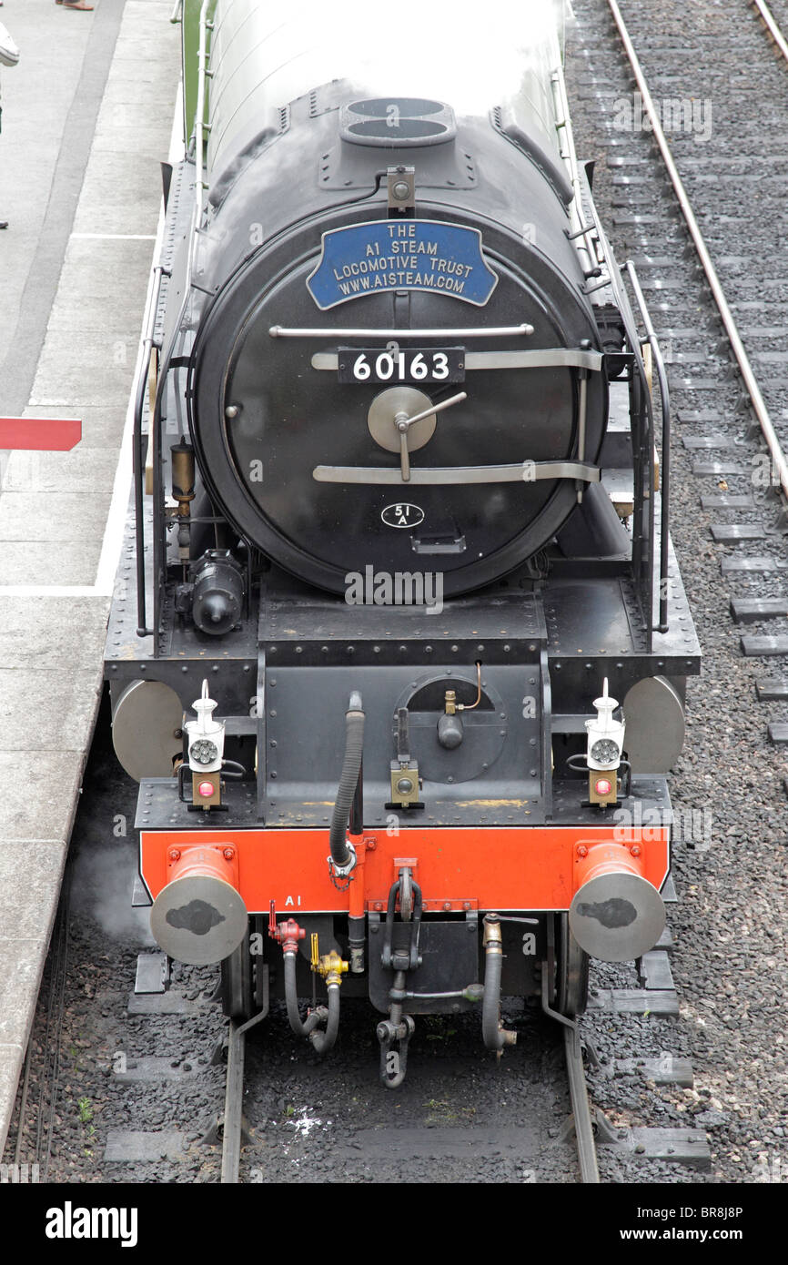 Tornado A1 steam engine no 60163 Stock Photo - Alamy