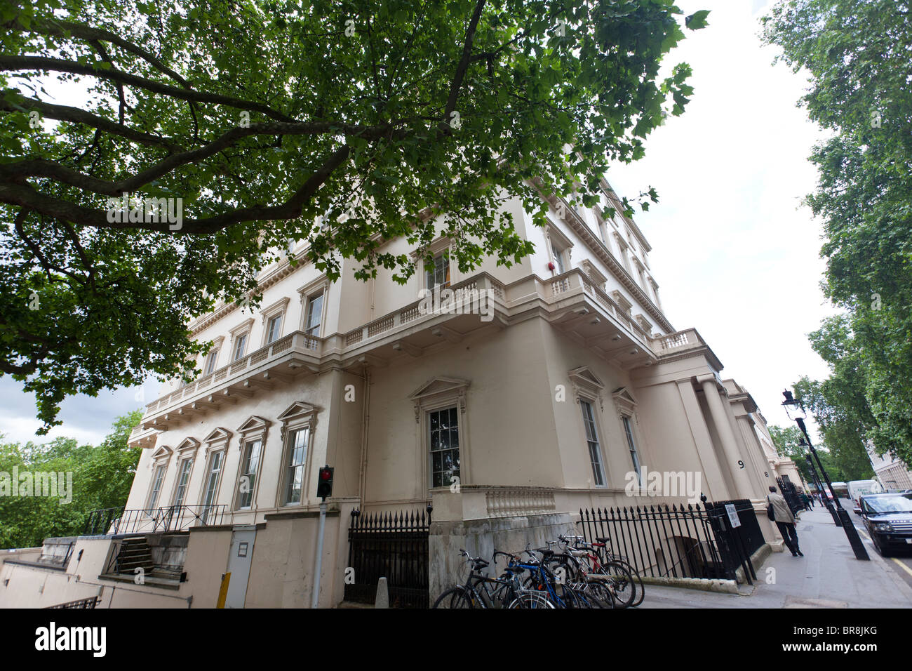The Royal Society of London headquarters at 6-9 Carlton House Terrace ...