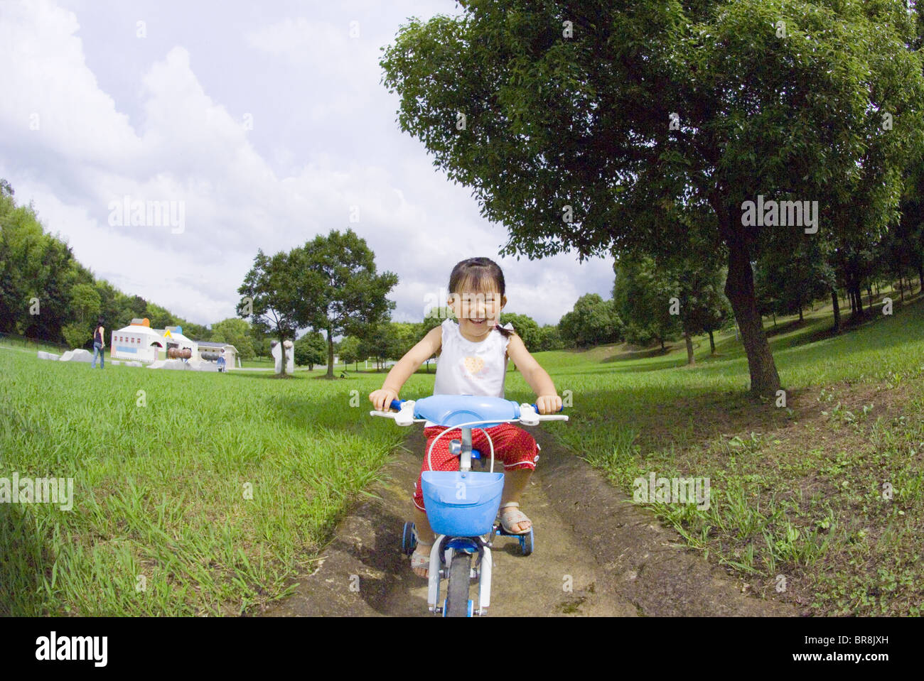 Girl riding fish hi-res stock photography and images - Alamy