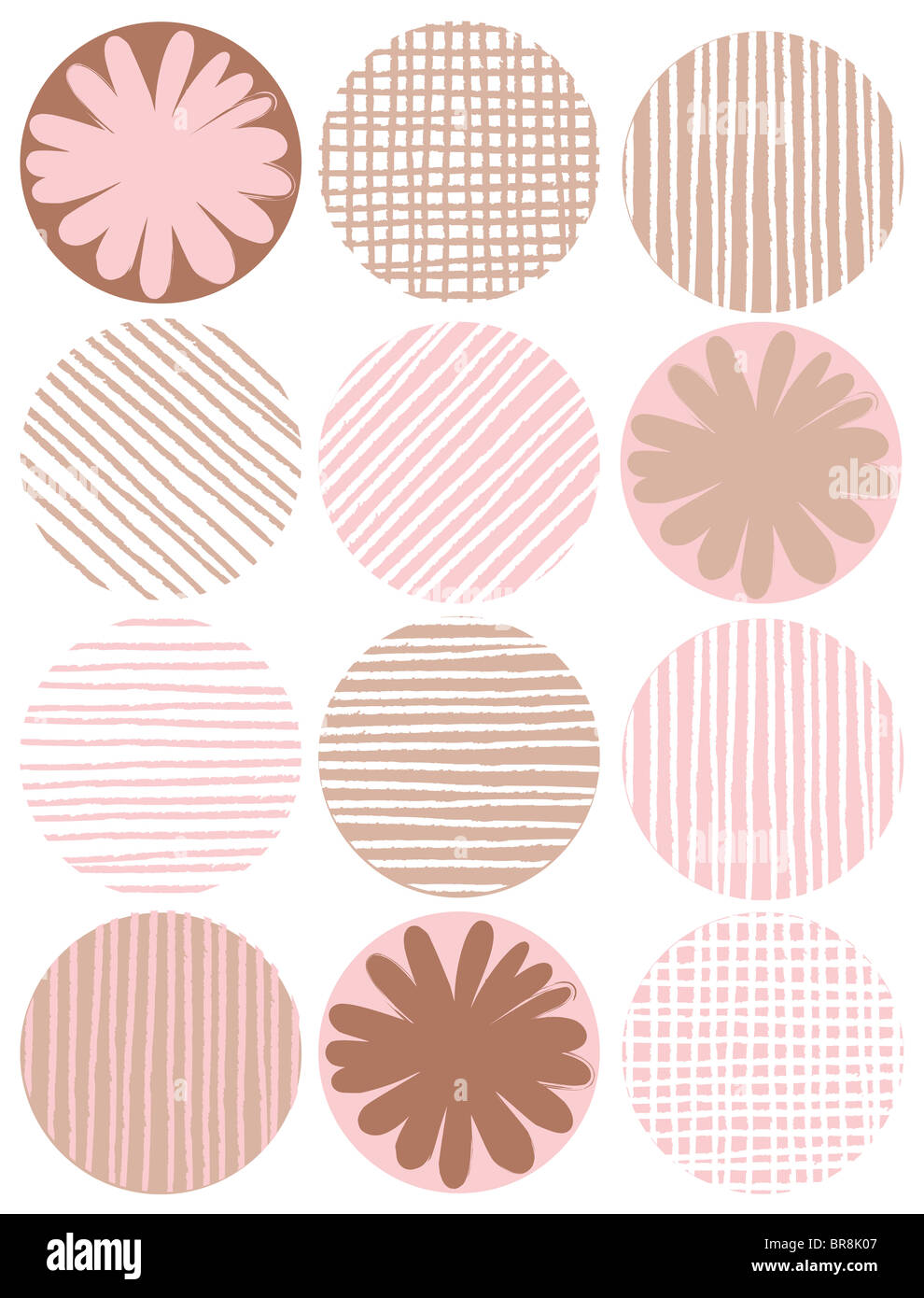 Brown line patterns hi-res stock photography and images - Alamy