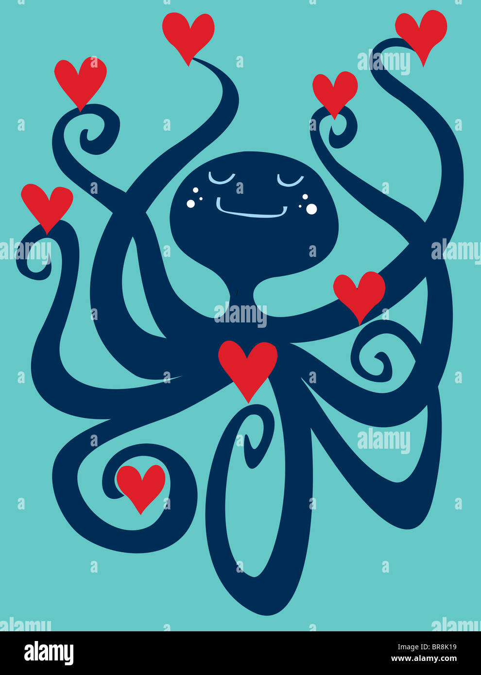 Smile octopus hi-res stock photography and images - Alamy