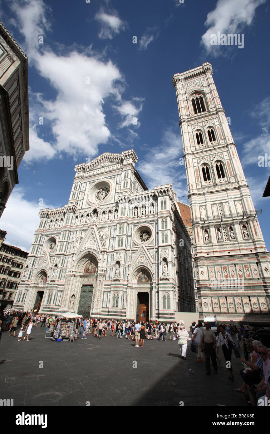 Bell Tower of Giotto, Florence, Italy Stock Photo - Alamy