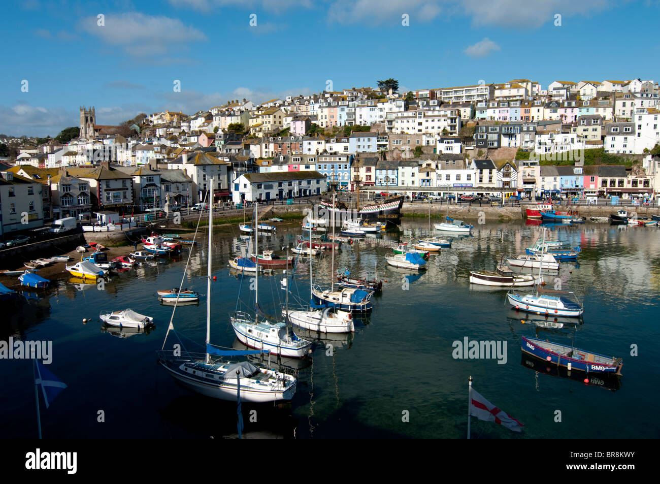 Devon harbour uk boat hi-res stock photography and images - Alamy