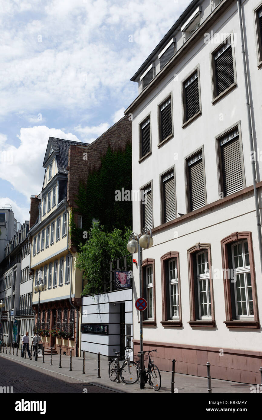Goethe house frankfurt hi-res stock photography and images - Alamy