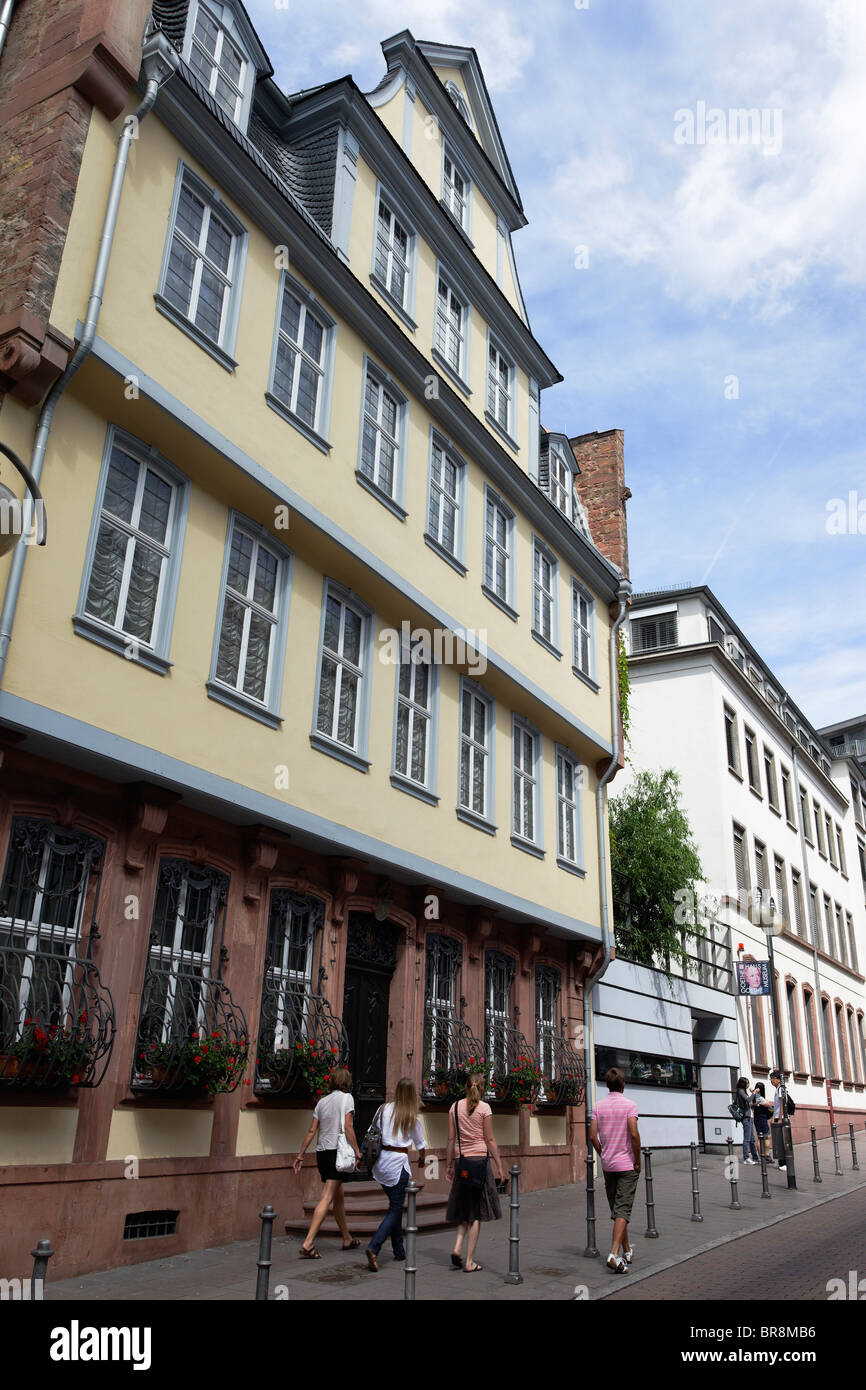 Goethe house frankfurt am main hi-res stock photography and images - Alamy