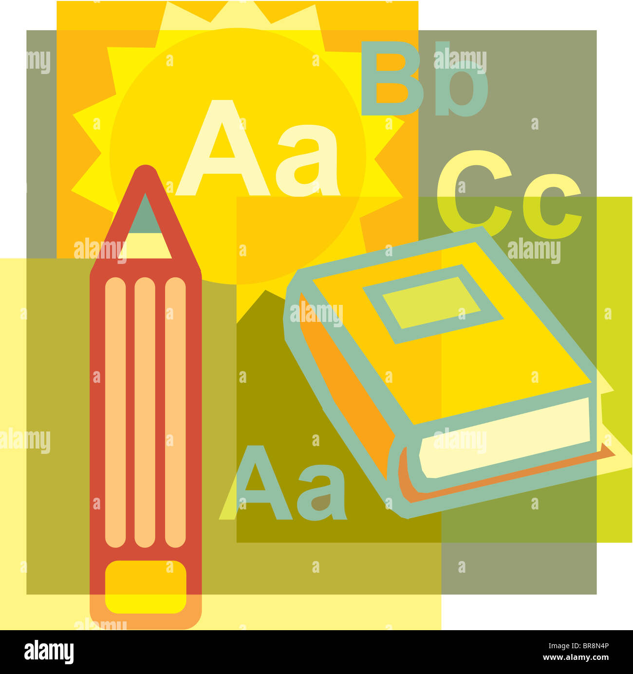 ABCs of learning Stock Photo - Alamy