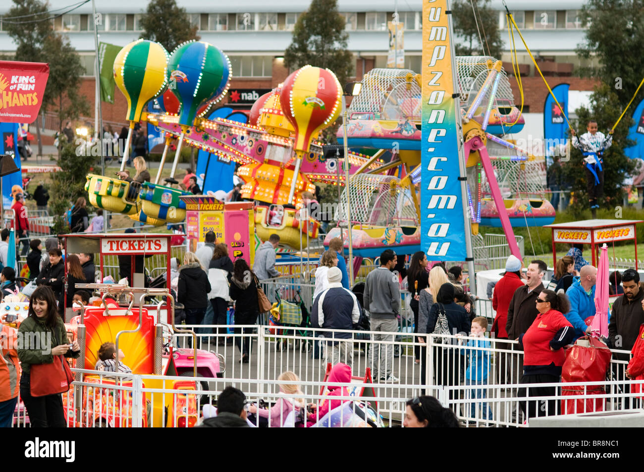 Ride fun fair victoria park hi-res stock photography and images - Alamy