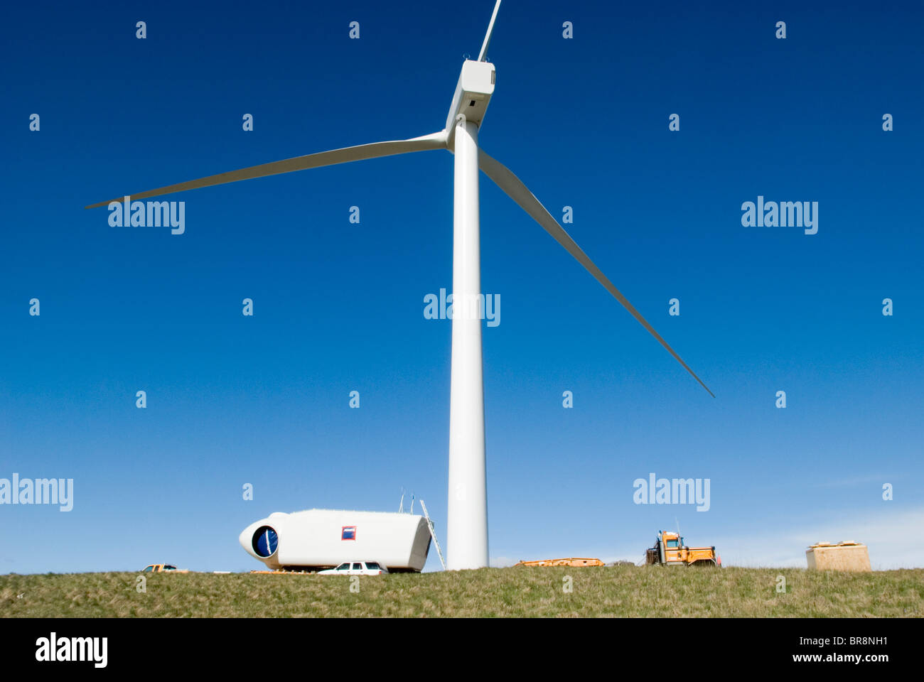 Wind farm in Alberta Canada Stock Photo - Alamy