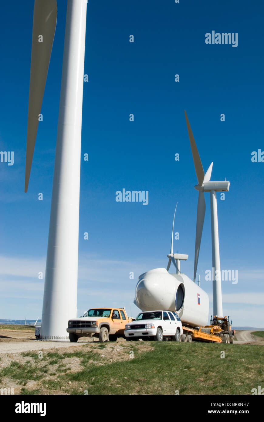 Wind farm in Alberta Canada Stock Photo - Alamy
