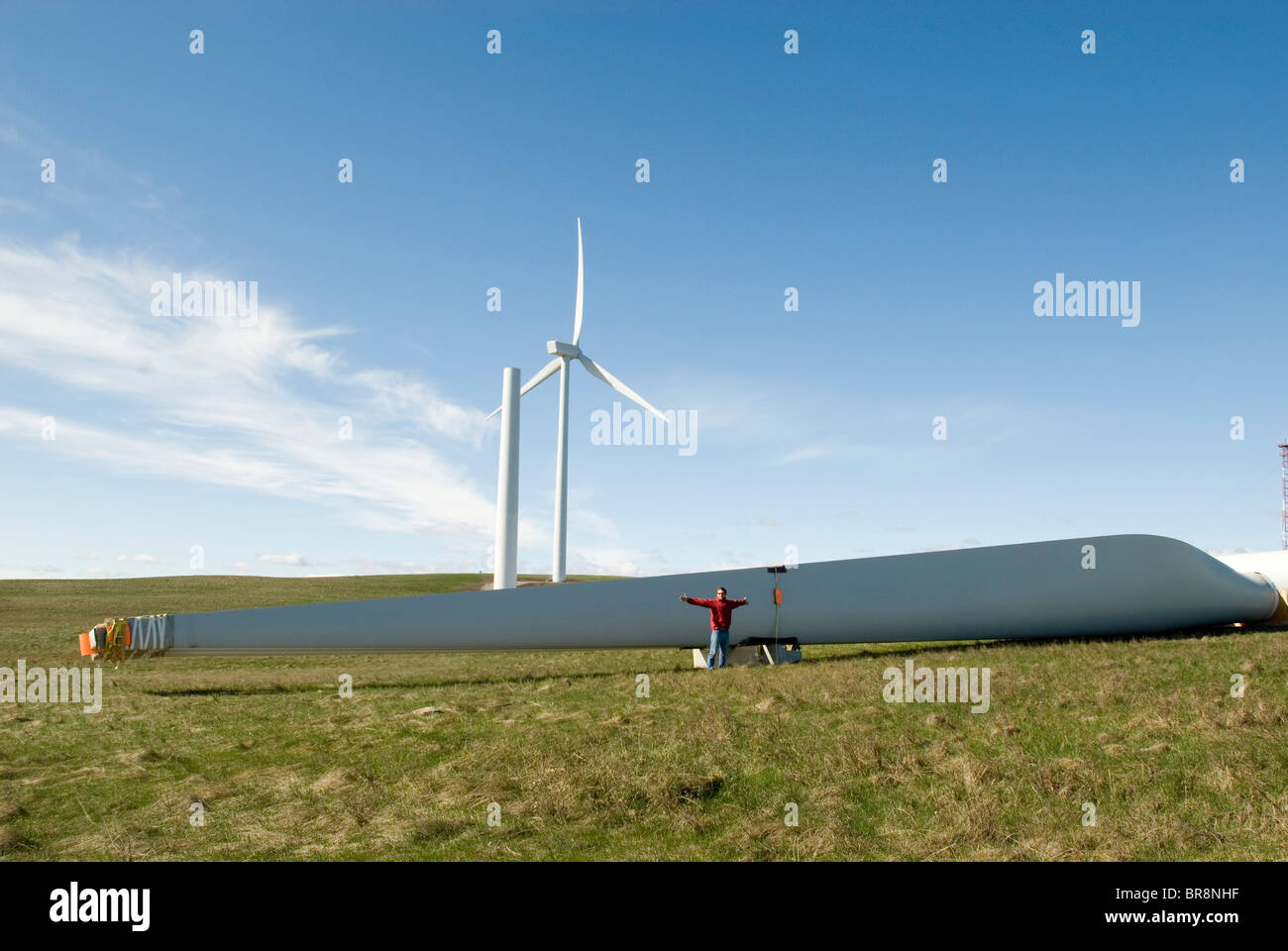Wind farm in Alberta Canada Stock Photo - Alamy