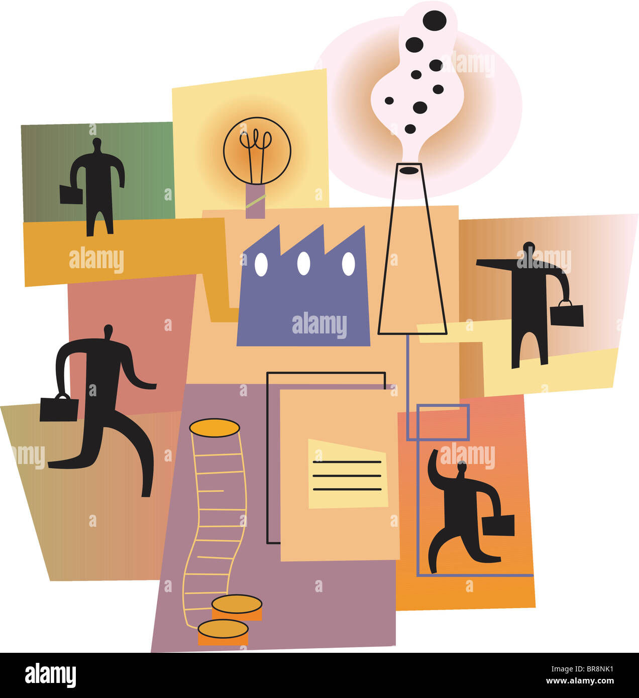 Different parts of a company hi-res stock photography and images - Alamy