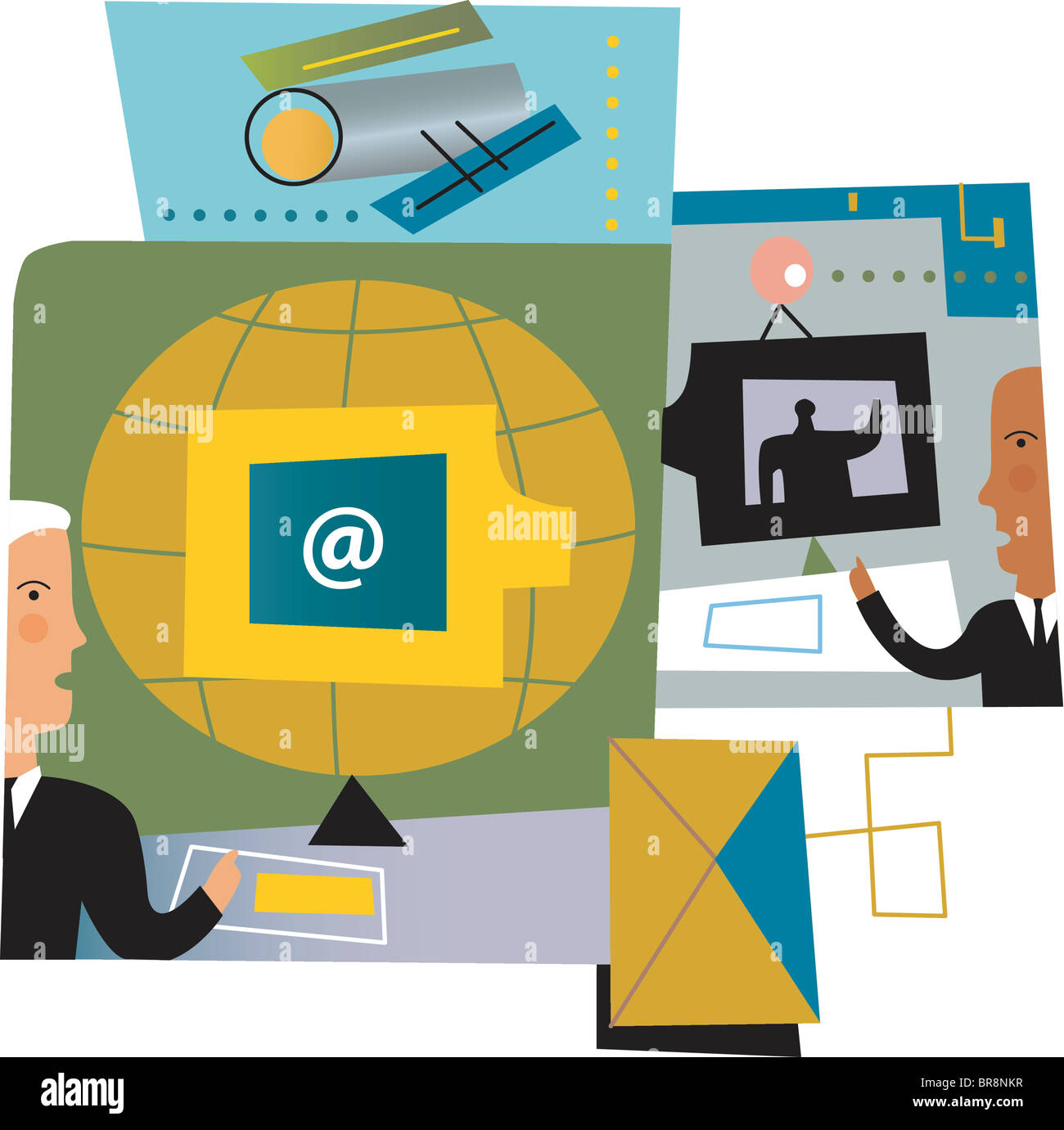 Communications satellite visual hi-res stock photography and images - Alamy