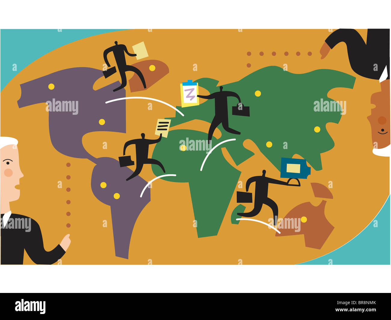 Marketing sales team international world hi-res stock photography and ...